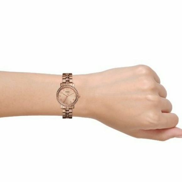 Fossil | Accessories | Fossil Women Mini Rose Gold Stainless Steel ...
